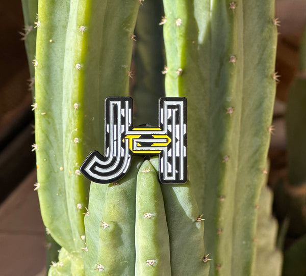 New Jobes Hats pin - JH Metal Pin Black Aztec | Jobes Hats, LLC New Jobes Hats pin - JH Metal Pin Black Aztec | Jobes Hats, LLC